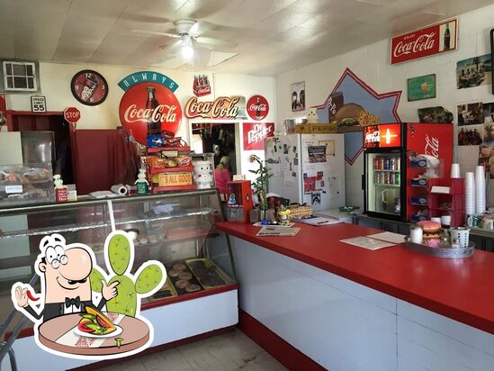 Menu at Yum-Yum's restaurant, Tularosa