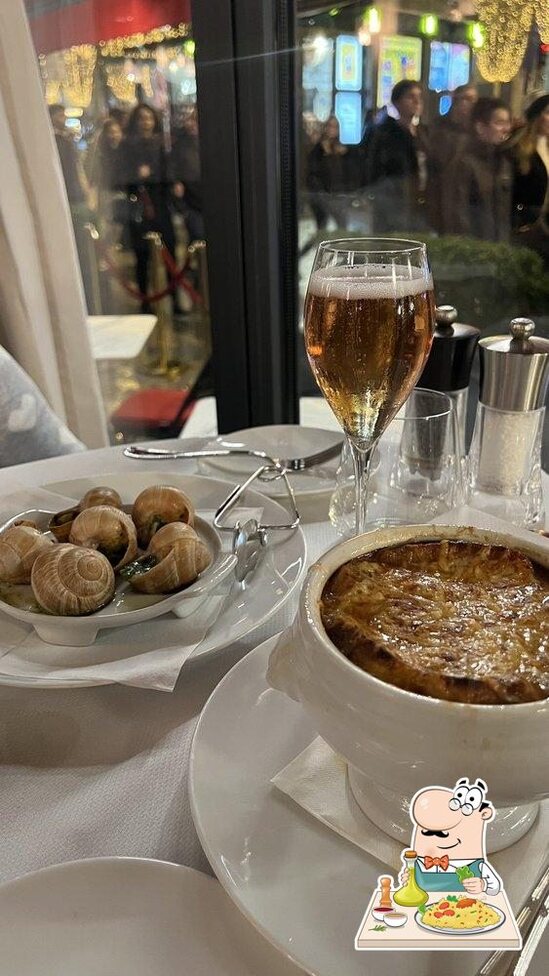 Menu at Brasserie Fouquet's Paris pub & bar, Paris, 99 Av. des Champs ...