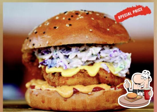 Menu at ANGRY BULL BURGER restaurant, Kogarah