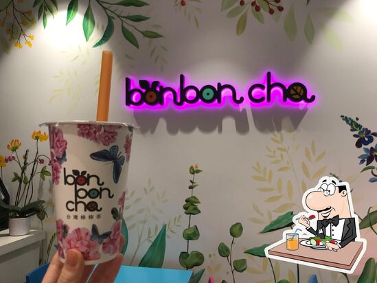 Menu at BonbonCha cafe, Paris, 1 Rue Auber