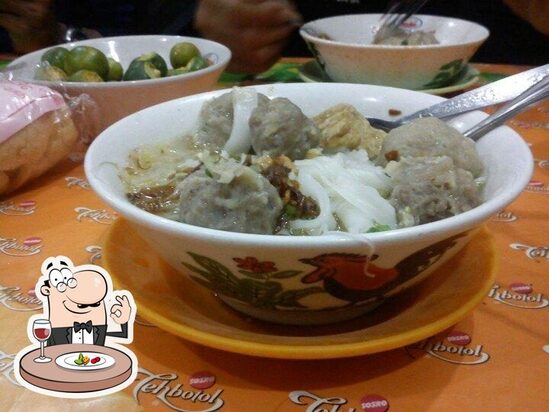 Menu at Bakso Urat Seruni restaurant, Pontianak, Jl. P. Natakusuma No.80
