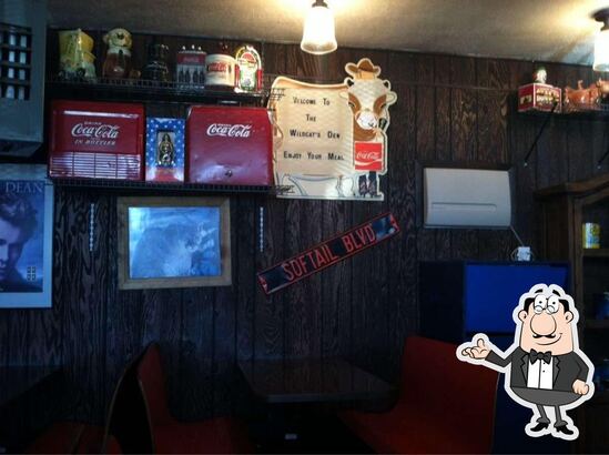 Menu at Wildcat's Den restaurant, Questa, NM-522