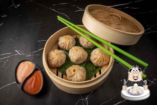 Menu at The Momo Factory, Aurangabad