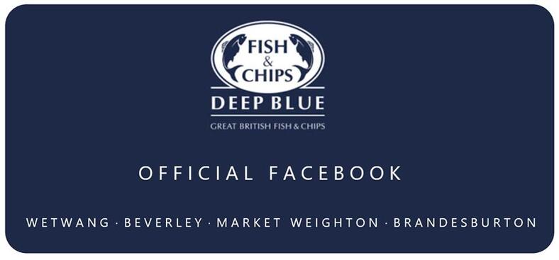 Menu at Deep Blue Fish & Chips fast food, Brandesburton
