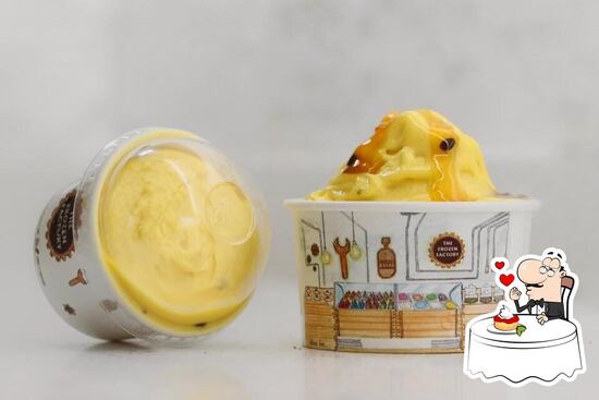 The Frozen Factory desserts, Sharjah - Restaurant menu