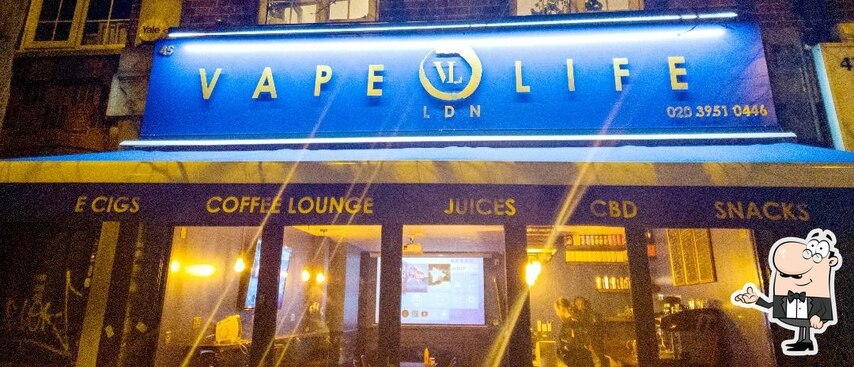 Menu at Vapelife Ldn, London
