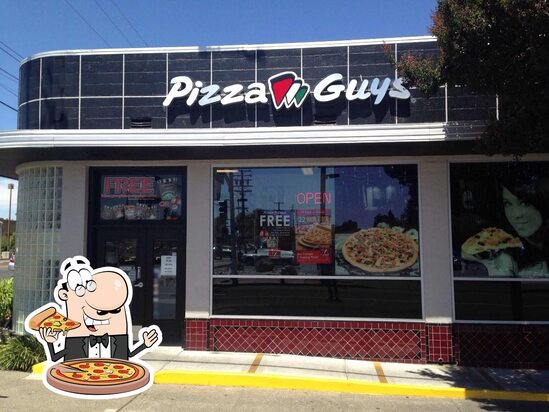 Menu at Pizza Guys pizzeria, Napa