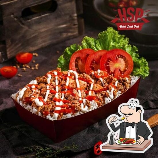 Menu at HSP (Halal Snack Pack) - Permata Hijau restaurant, South Jakarta