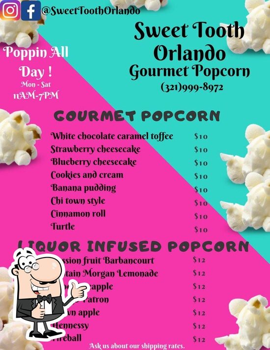 Menu at Sweet Tooth Orlando desserts, Orlando