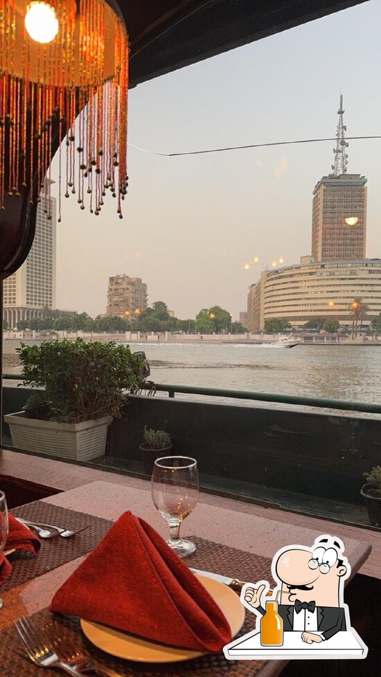 Menu at Le Pacha 1901 restaurant, Cairo