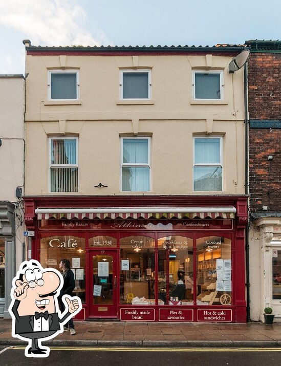 Menu at Atkinson Bakers, Goole, 27 Market Pl