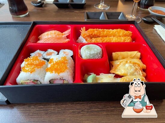 Menu at Kojo Sushi restaurant, Aachen