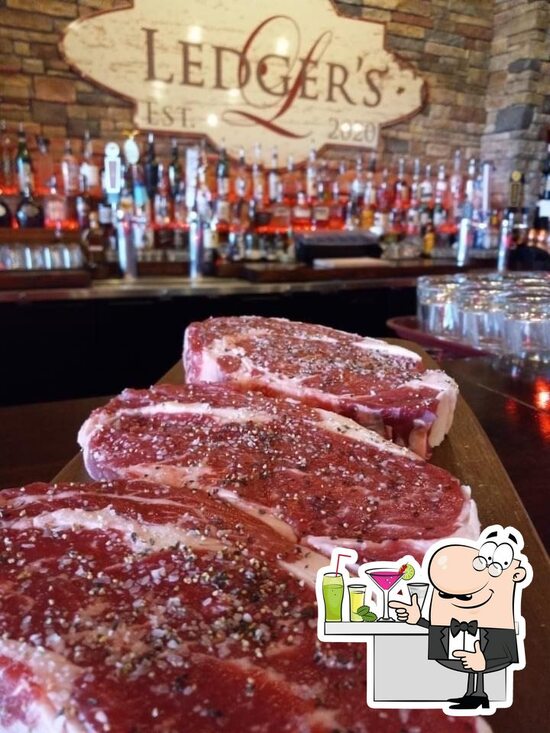 Menu at Ledger's Steakhouse and Grille, Cullman