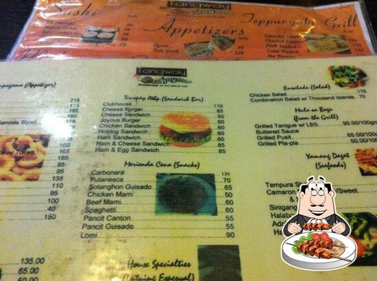 Joyous Tangway Restaurant, City of Balanga - Restaurant menu and reviews