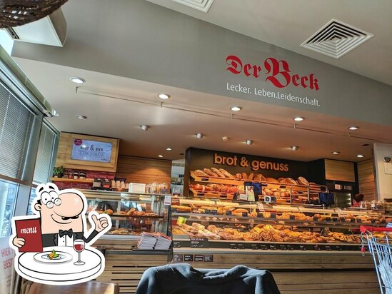 Speisekarte von Der Beck, Nürnberg, Rewe