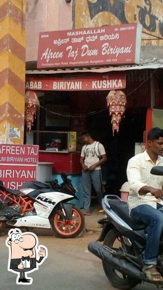 Menu at Afreen Taj Dum Biriyani, Bengaluru