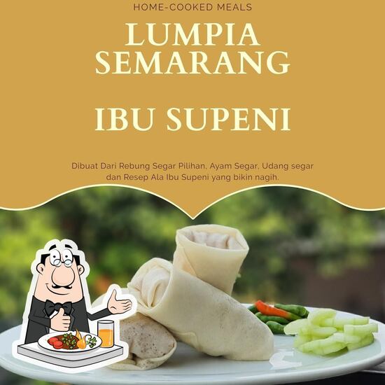 Menu at Lumpia Semarang Ibu Supeni restaurant, Karawang