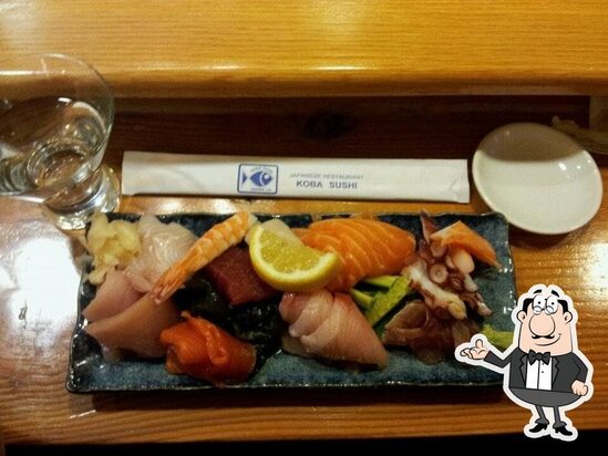 Menu at Koba Sushi restaurant, Ventura