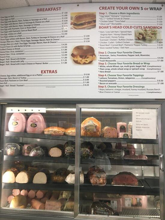 Menu at Levittown Market Place, Levittown