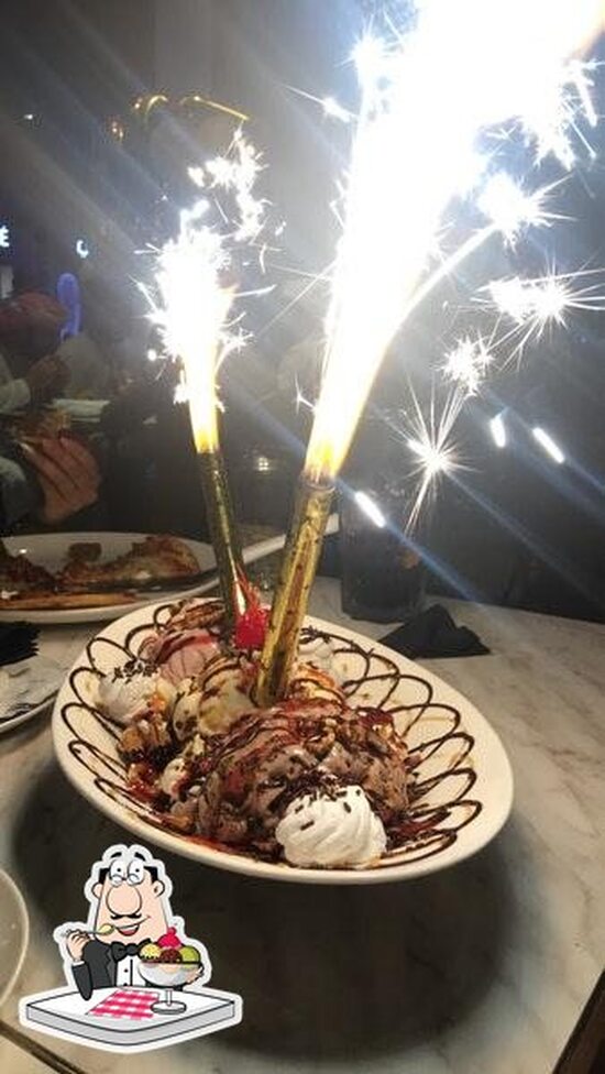Menu at Sugar Factory restaurant, Dubai, City Walk