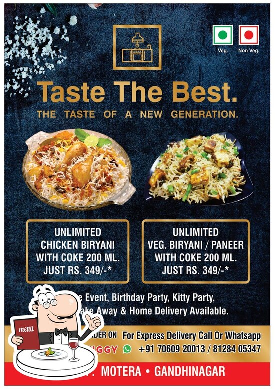 Menu at TASTE THE BEST. The Test of New Generation., Ahmedabad