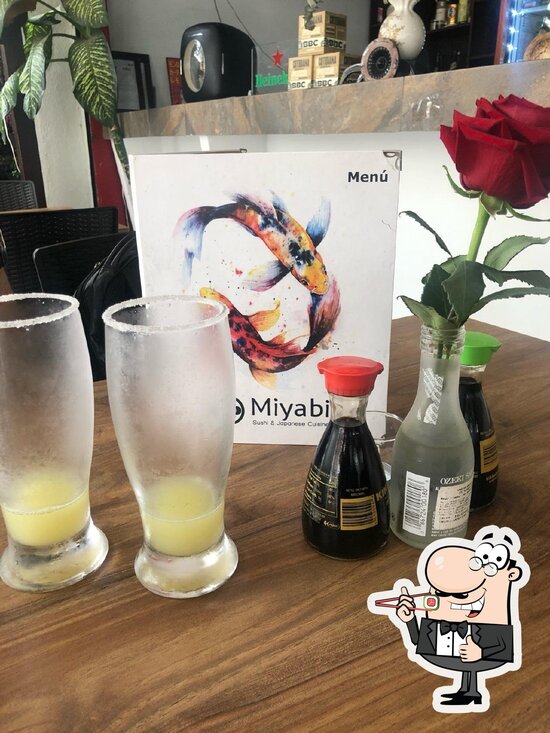 Menu at Miyabi restaurant, Cali