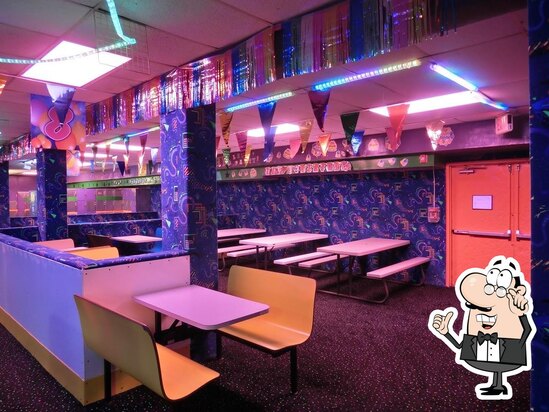 Menu at United Skates of America restaurant, Tampa
