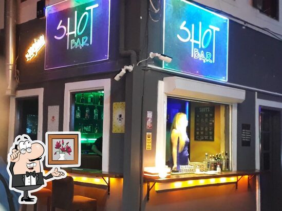 Menu at Corner Shot Bar, Marmaris