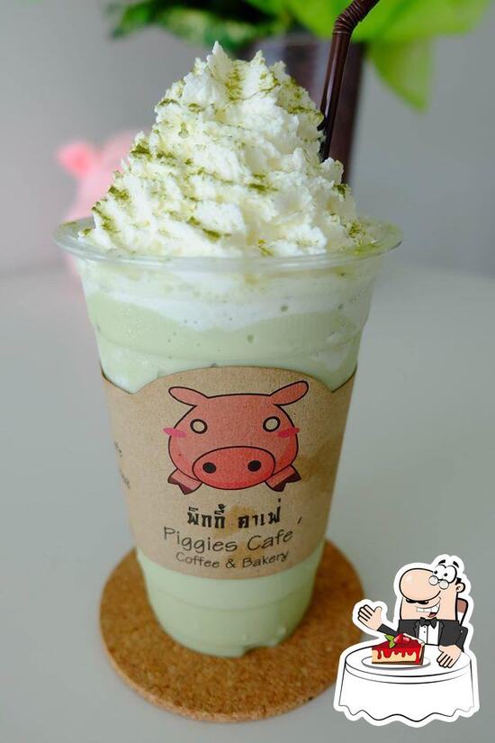 Menu at Piggies Cafe' Coffee&Bakery, Bang Khla