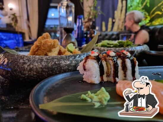 Menu at Hanaya Sushi, Thessaloniki