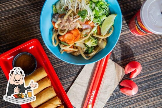 Menu at Wok Box restaurant, Edmonton, 170 Street Northwest