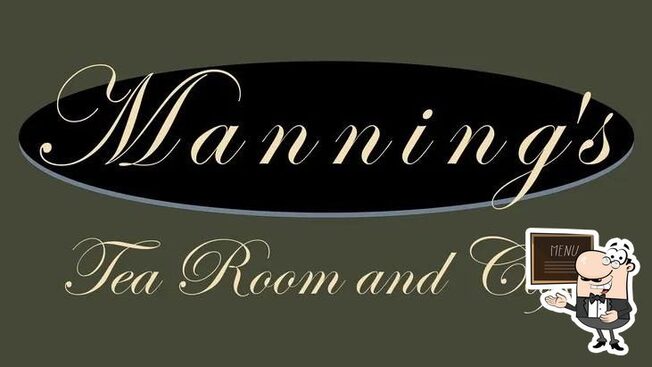 Menu at Manning's Cafe & Bar at Tetney Golf Club, Grimsby