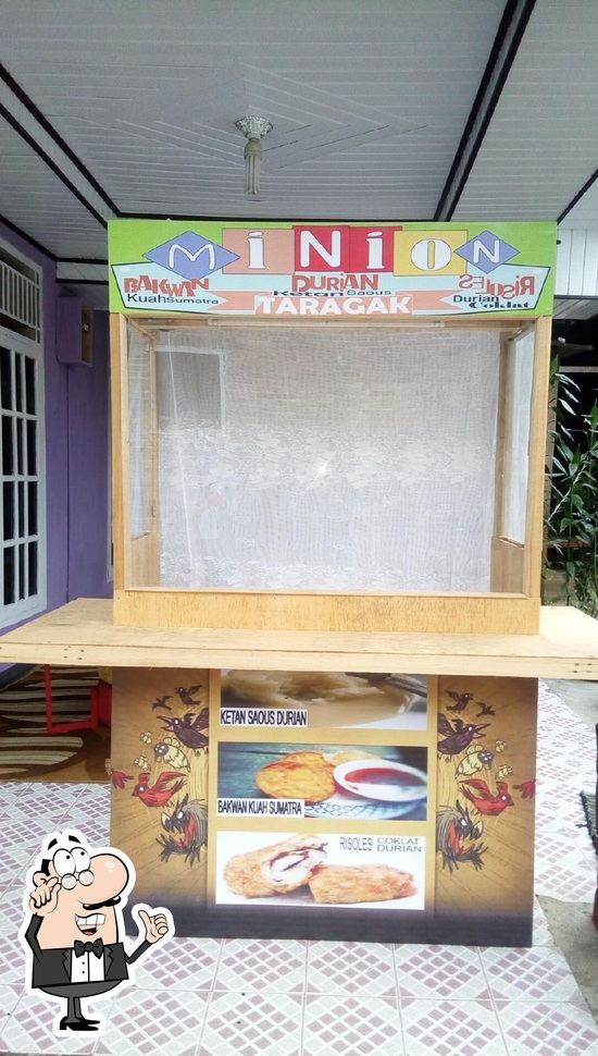 Menu at Minion cafe, Payakumbuh