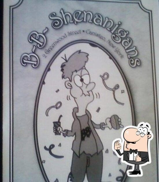 Menu at B~B~Shenanigans pub & bar, Canisteo