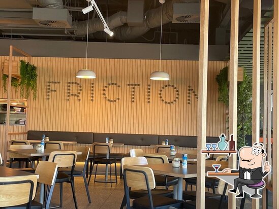 Menu at Friction Essendon restaurant, Essendon Fields