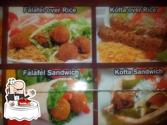 Menu at Halal Kingdom, Halal Cart restaurant, West New York, 9th Ave