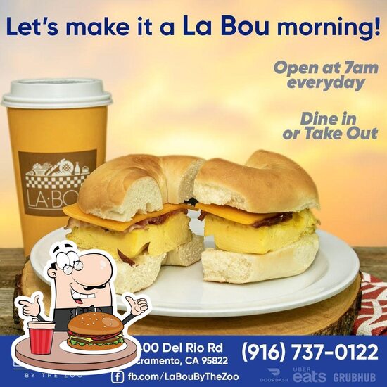 La Bou Bakery & Cafe, 4400 Del Rio Rd in Sacramento - Restaurant menu ...