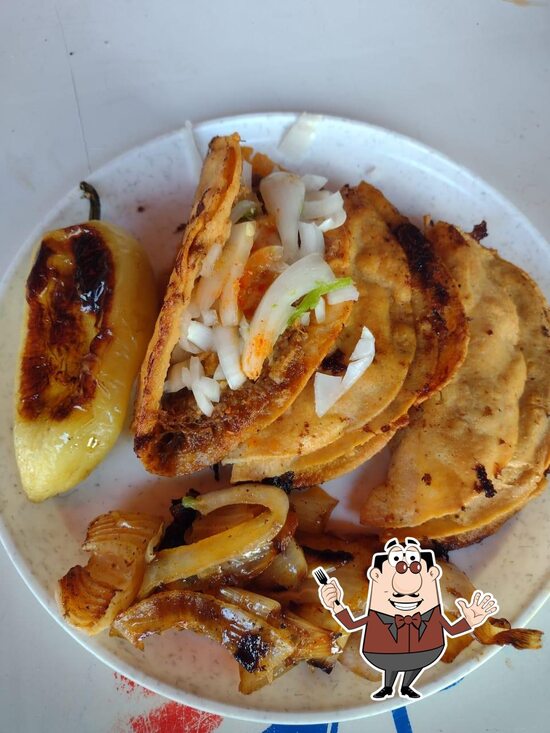Menu at Los Conchas restaurant, Guadalajara