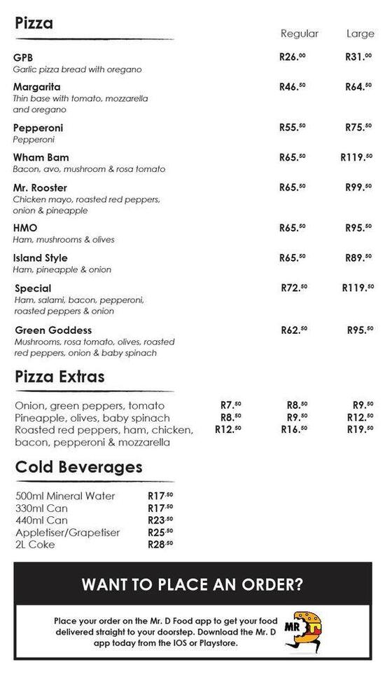 Menu at Feast - Made For You restaurant, Nelspruit