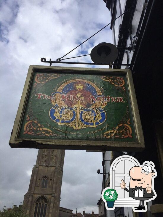 Menu at The King Arthur pub & bar, Glastonbury