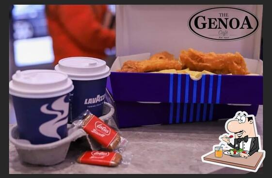 Menu at The Genoa cafe, Newry, Unit 3