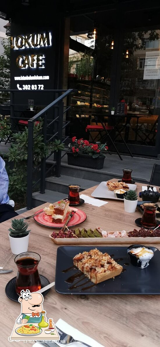Menu at İstanbulum Lokum Cafe, Istanbul