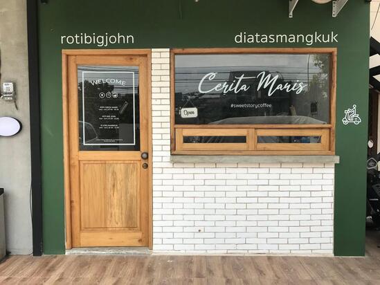 Menu at Cerita Manis Coffee & Eatery cafe, North Jakarta