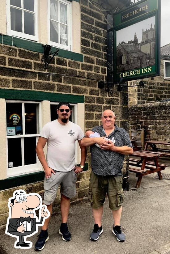 Menu at The Church Inn pub & bar, Matlock