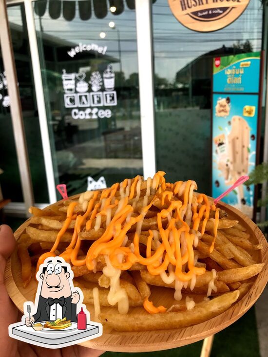 Menu at Husky house cafe, Nong Ong