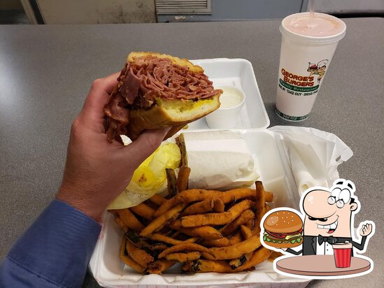 George's Burgers, 1320 E Washington St in Colton - Restaurant menu and ...