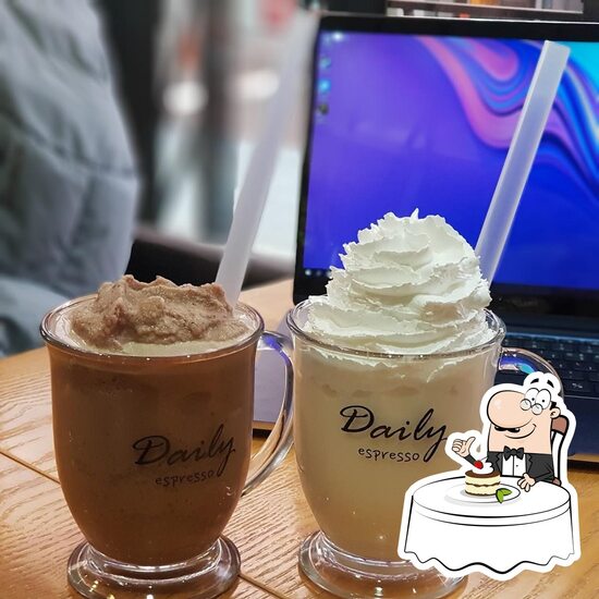 Menu at Deilli cafe, Namhae-gun