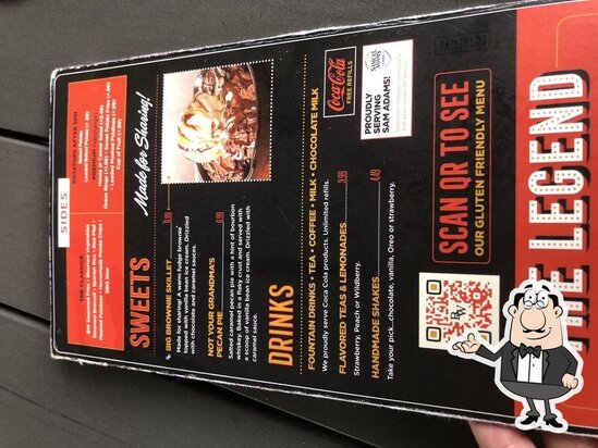Menu at Big Whiskey's American Restaurant & Bar, Hoover