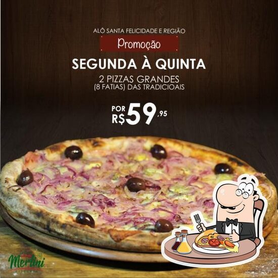 Menu em Pizzaria Família Merlini, Curitiba