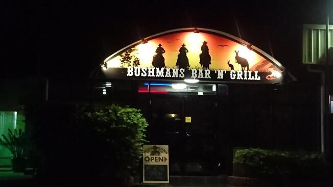 Menu at Bushman's Bar 'n Grill, Nebo